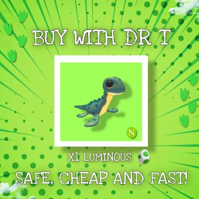 Neon Elasmosaurus - Adopt Me Game Items - Gameflip