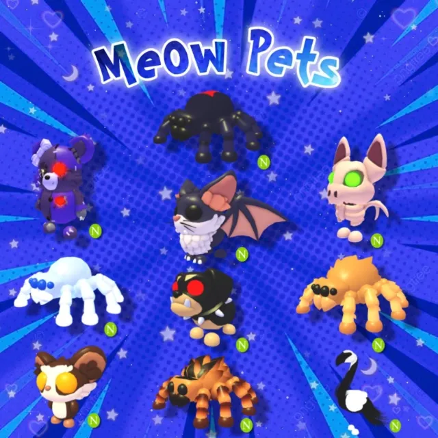 Neon Pets - Adopt Me Game Item - Gameflip