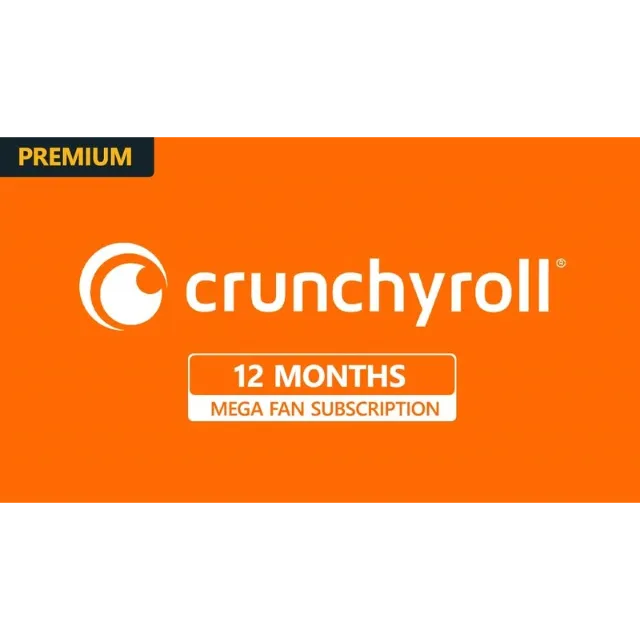 Crunchyroll Mega Fan Premium 12 Month Redeem Key (Digital) - Other ...
