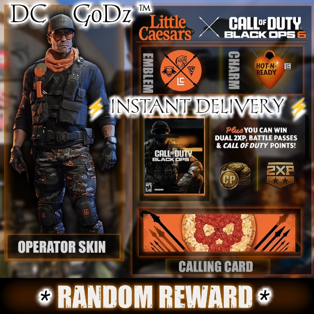 Call of Duty Black Ops 6 Little Caesars Rewards - Call of Duty: Black ...