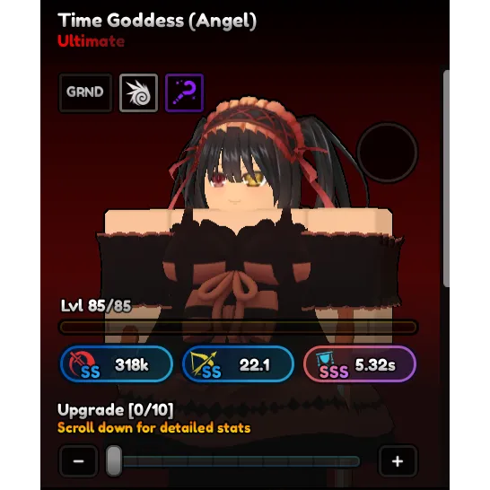 Time Goddess Angel & Modoky Goddess - Anime Last Stand Game Item - Gameflip
