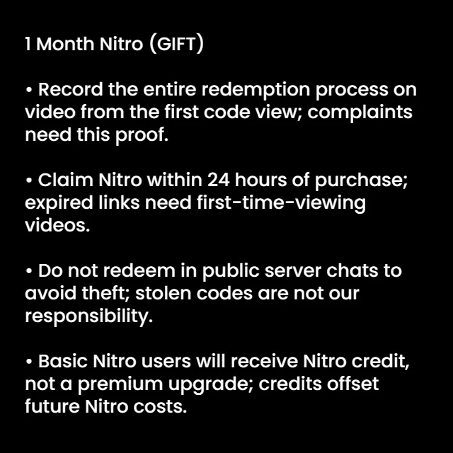 discord nitro - Other Gift Card - Gameflip