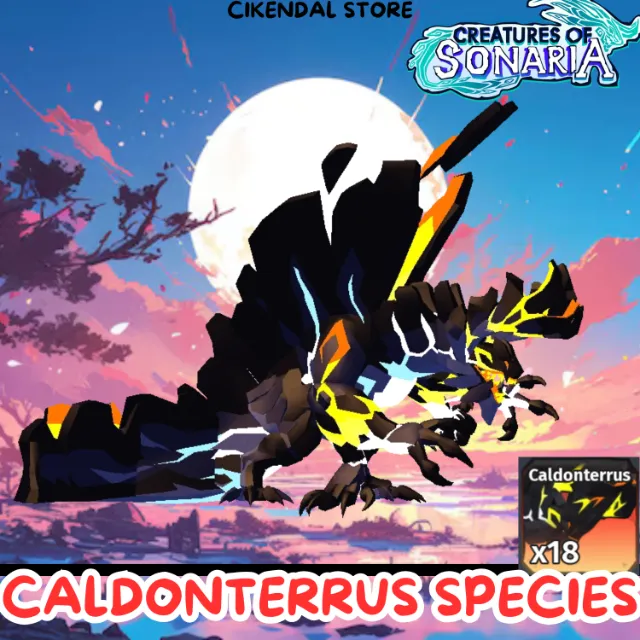 Caldonterrus | Creatures of Sonaria |Cos - Creatures of Sonaria Game ...