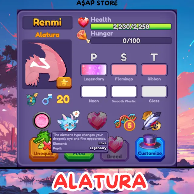 ALATURA | DRAGON ADVENTURES - Dragon Adventures Game Item - Gameflip