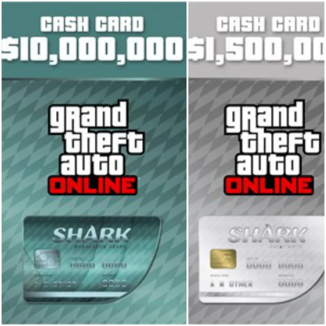 GTA Online: Megalodon + Great White - Game Items - Gameflip