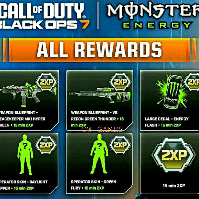 Monster Energy × Call of Duty: Black Ops 7 - Other Game - Gameflip