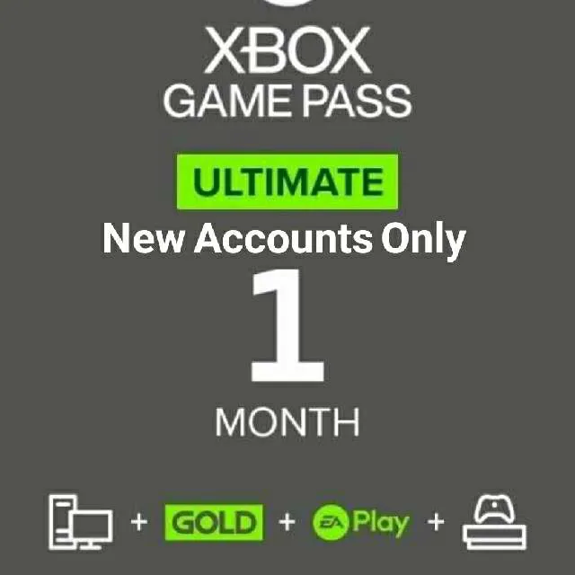 XBOX GAME PASS ULTIMATE - 1 MONTH - Xbox Game Pass Gift Card - Gameflip