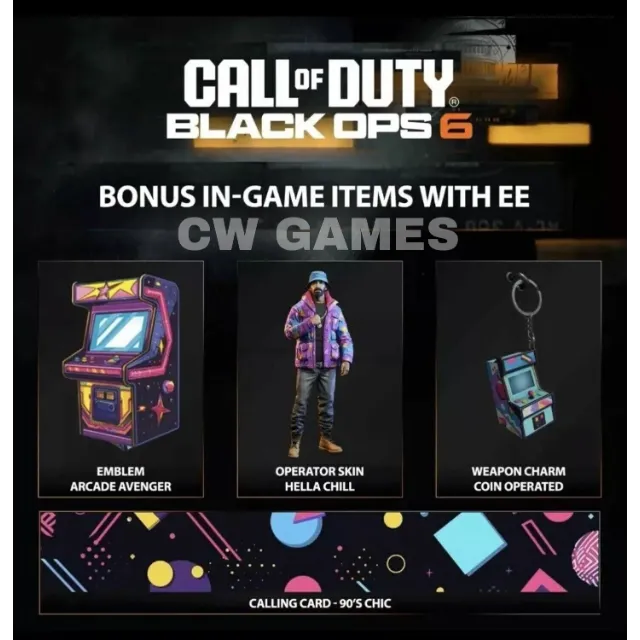 Call of Duty: Black Ops 6 - Hella Chill Bundle Code - Call of Duty ...