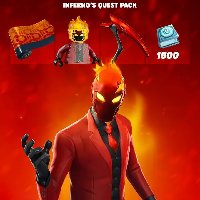FORTNITE: Inferno´s Quest Pack ⚡ALL PLATFORMS & GLOBAL⚡ - Fortnite Game ...