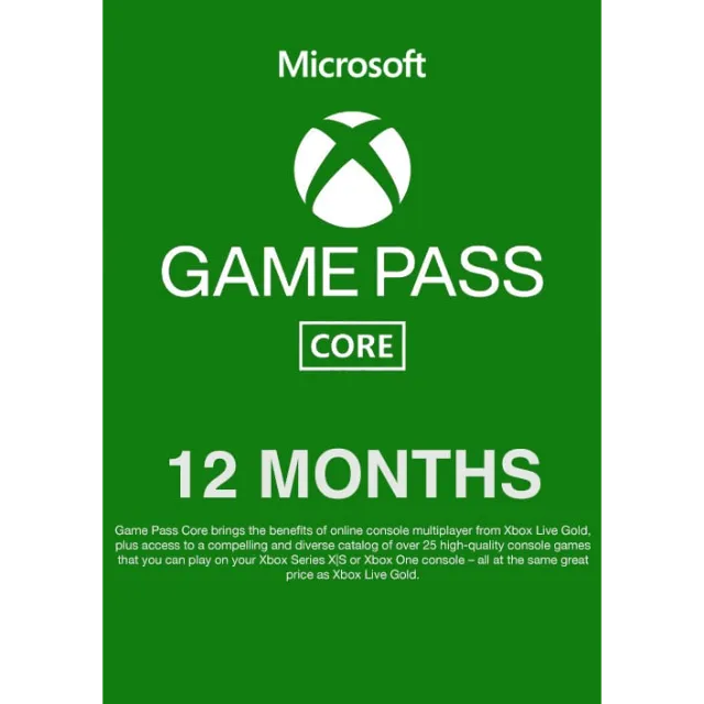 Xbox game pass Core 12 months Account - Xbox One Game Account - Gameflip