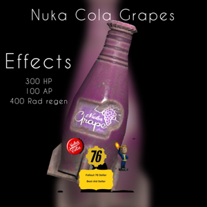 Aid | 9k Nuka Cola Grapes - Game Items - Gameflip