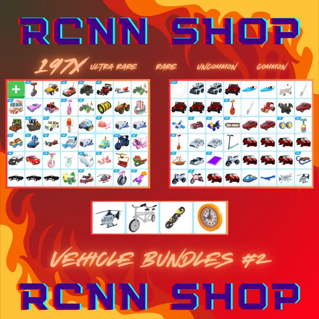 VEHICLE BUNDLE - Adopt Me Game Item - Gameflip