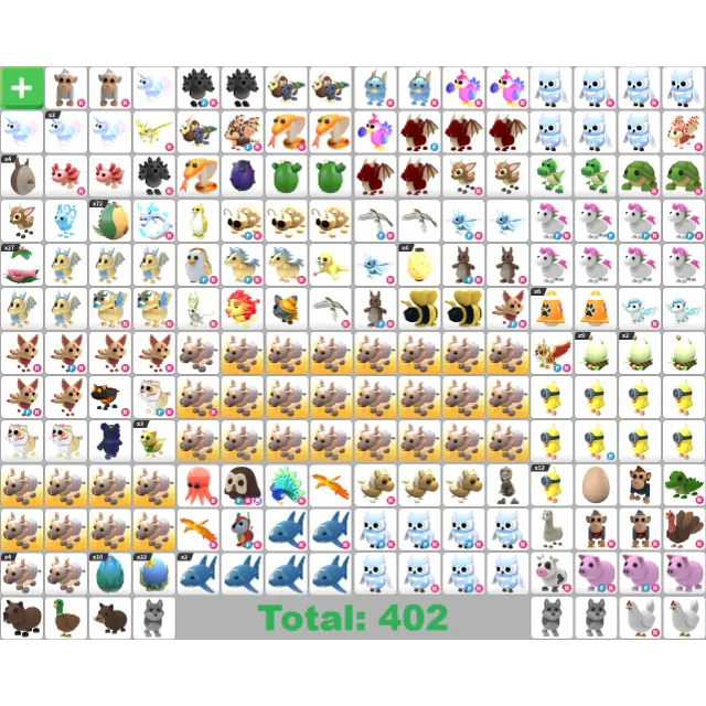 402X ADOPT ME|LEGENDARY HIGH TIER BUNDLE - Adopt Me Game Item - Gameflip