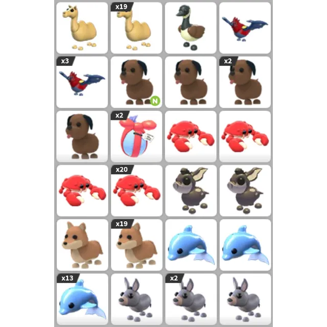 ADOPT ME PET BUNDLE #20 - Adopt Me Game Item - Gameflip