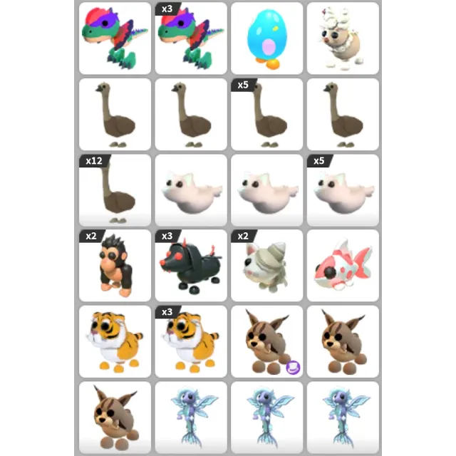 ADOPT ME PET BUNDLE #47 - Adopt Me Game Item - Gameflip