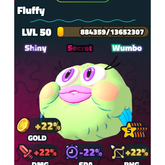 lvl 50 SW 5S fluffy | SpongeBob Tower Defense - SpongeBob Tower Defense ...