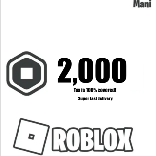 Robux | 2 000x - Game Items - Gameflip