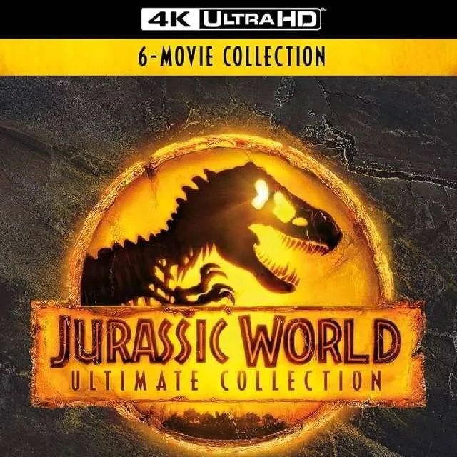 Jurassic World Ultimate 6-Movie Collection 4K/UHD Digital Code, Vudu ...