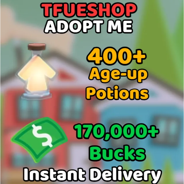 Age Up Potions + Bucks - Adopt Me! Game Account - Gameflip