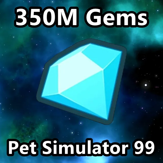 350M GEMS PS99 - Pet Simulator 99 Game Item - Gameflip