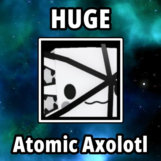 Huge Atomic Axolotl - Pet Simulator 99 Game Item - Gameflip