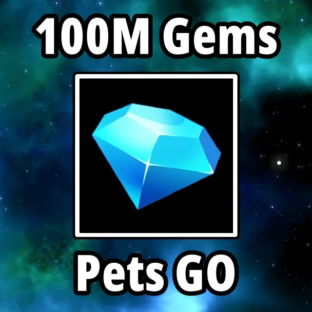 100M GEMS PETS GO - Pets GO Game Item - Gameflip
