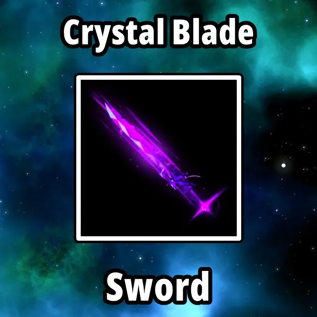 Crystal Blade - Blade Ball Game Item - Gameflip