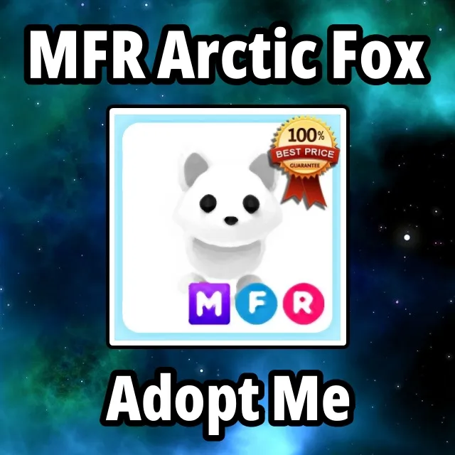 MFR Arctic Fox - Adopt Me Game Item - Gameflip