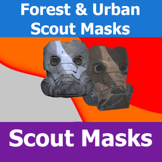 Forest & Urban Scout Masks - Game Items - Gameflip