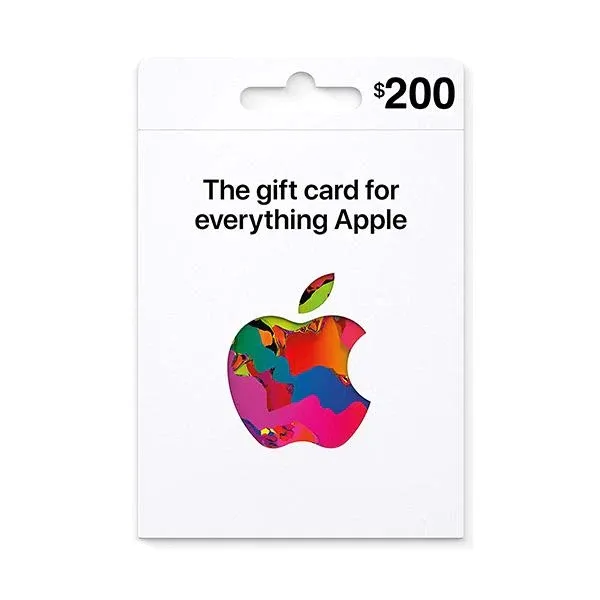 $200.00 Apple Gift Card (All Apple products) - iTunes Geschenkkarten ...