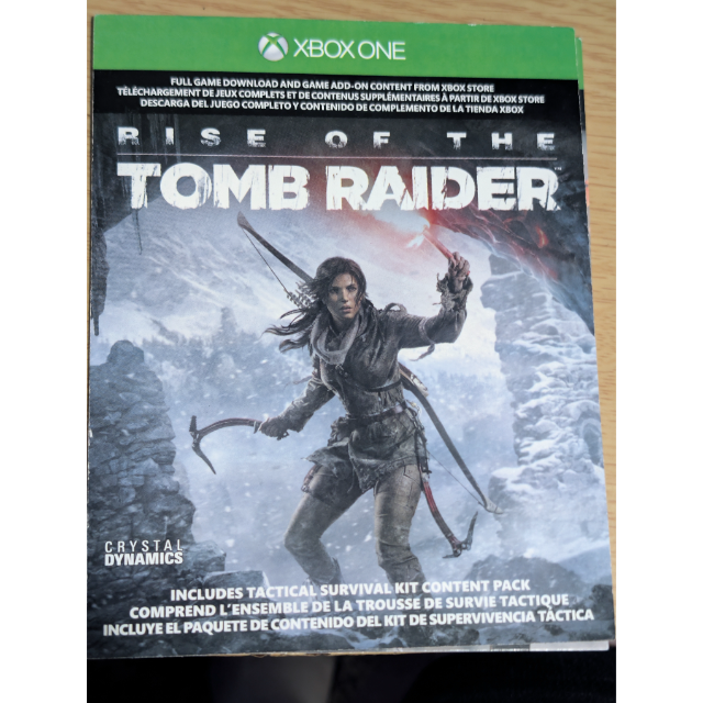Rise of the Tomb Raider - Comes with Full Game and Tactical Survival ...