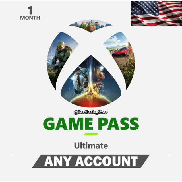 1 month - Xbox Game Pass ULTIMATE 🔑 [ANY ACCOUNT] USA - Xbox Game Pass ...