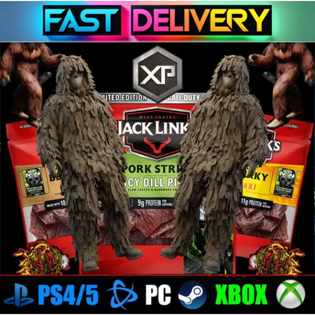 GHILLIE SKIN - JACK LINKS - CoD MW2 - Call of Duty: Modern Warfare II ...