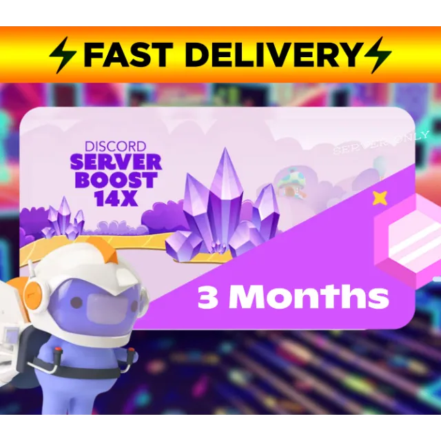 Discord Server 14x Boost 3 MONTHS [GLOBAL] - Other Gift Card - Gameflip
