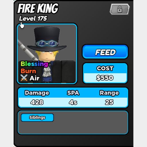 Sabo max ASTD - Game Items - Gameflip