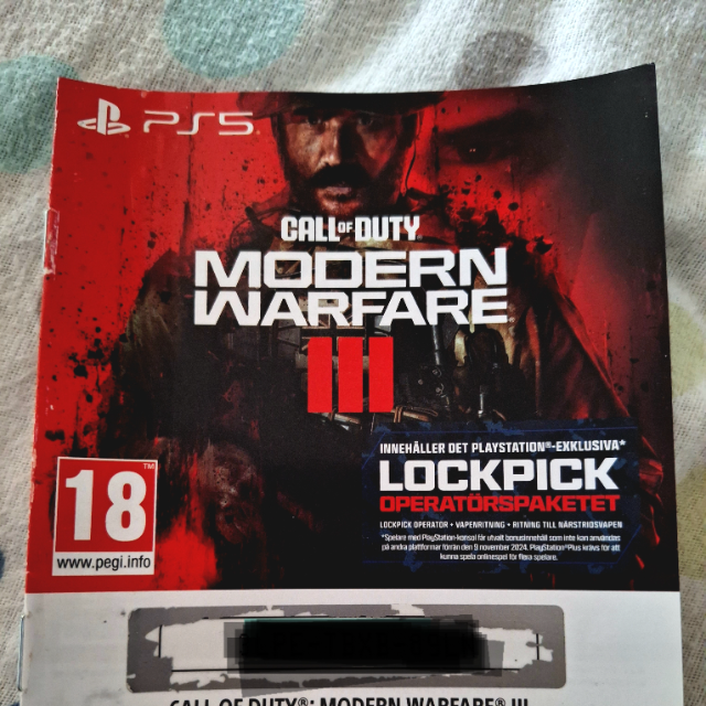 Call of Duty: Modern Warfare III with Lockpick Operator Bundle (Europe ...