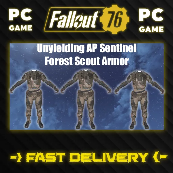 Unyielding AP Sent - Forest Scout - Fallout 76 Game Items - Gameflip