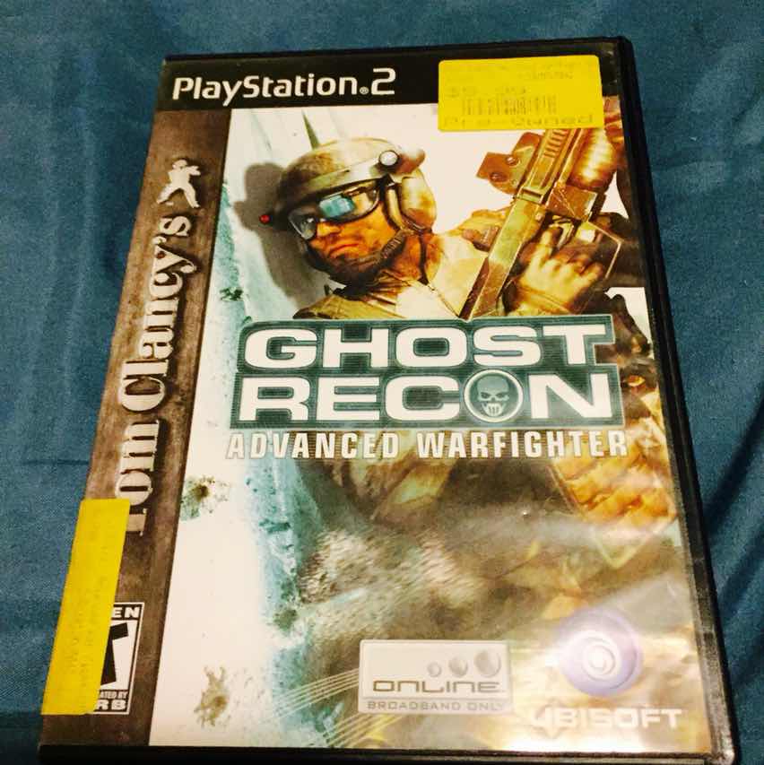 Ghost Recon advanced warfighter for ps2 - PS2 Games (Good) - Gameflip
