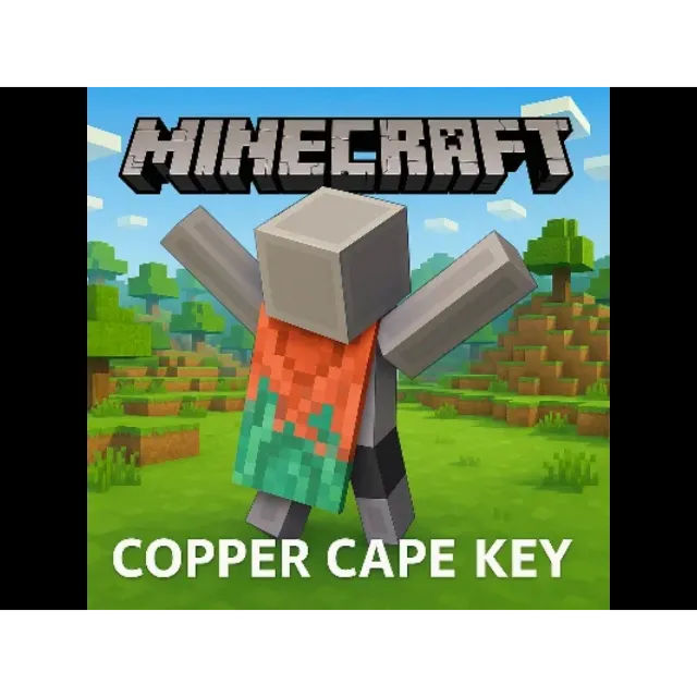 EXCLUSIVE: Copper Cape Minecraft (Java + Bedrock) 💎 Global Key | Auto ...