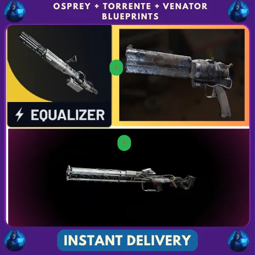 Jupiter + Anvil + Equalizer Blueprint - ARC Raiders - Large Weapon ...