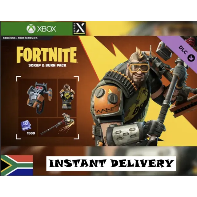 Fortnite - Scrap & Burn Pack Xbox SA - Fortnite Game Item - Gameflip