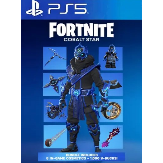 Cobalt Star Fortnite Skin Code US / NA Playstation - Fortnite Game Item ...