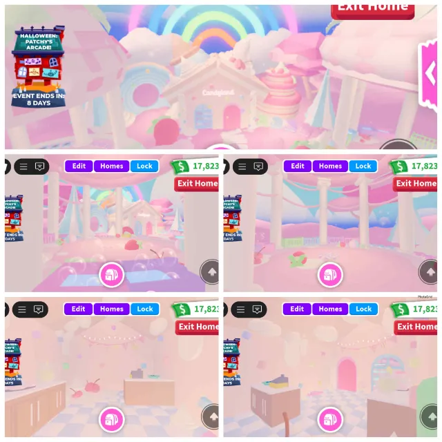 Snowy Preppy Candyland House - Roblox Game Item - Gameflip