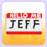 Limited | Jeff’s Nametag - Game Items - Gameflip