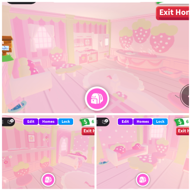Strawberry Blush Tiny House - Adopt Me Game Item - Gameflip