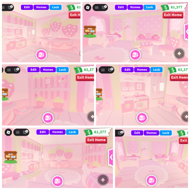 Strawberry Blush Tiny House - Adopt Me Game Item - Gameflip