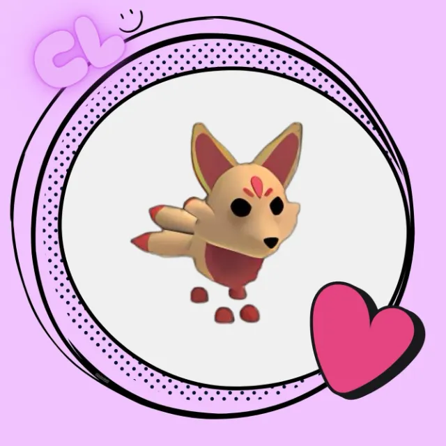Kitsune Adopt Me - Adopt Me Game Item - Gameflip
