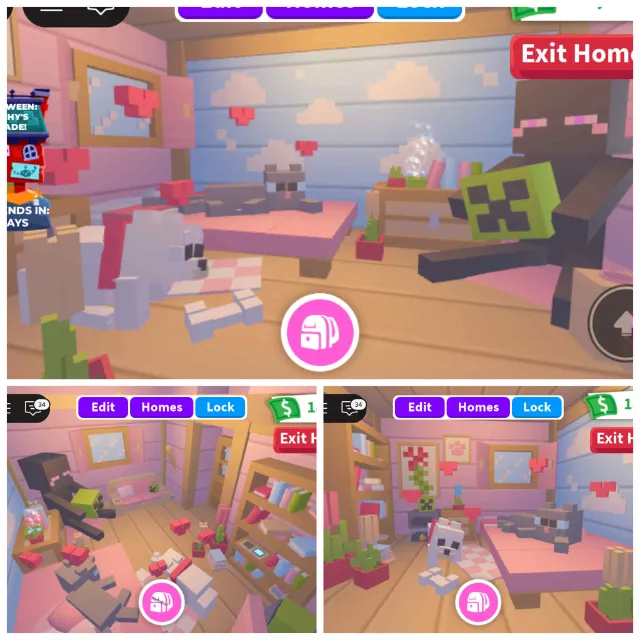 Minecraft Themed Mini House - Adopt Me Game Item - Gameflip