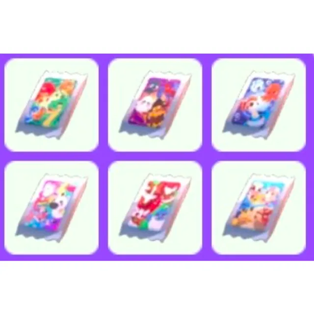 Adopt Me Mix Sticker Pack x6 - Adopt Me Game Item - Gameflip