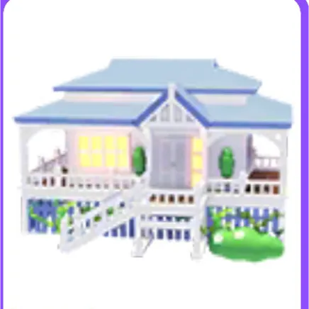 Adopt Me Queenlander House (Undecorated) - Adopt Me Game Items - Gameflip